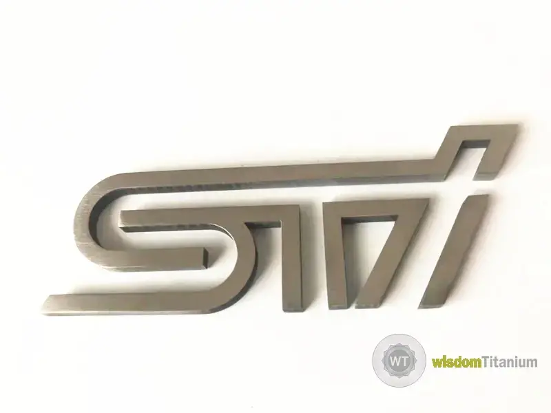 China Customized Titanium Tuning Badge Emblem Manufacturers,Suppliers ...