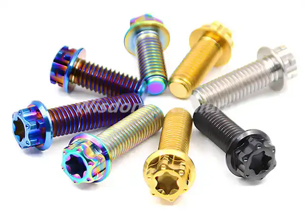 What is the meaning of a titanium dual drive bolt?